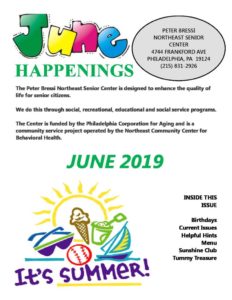 June Monthly Newsletter - Northeast Community Center for Behavioral Health