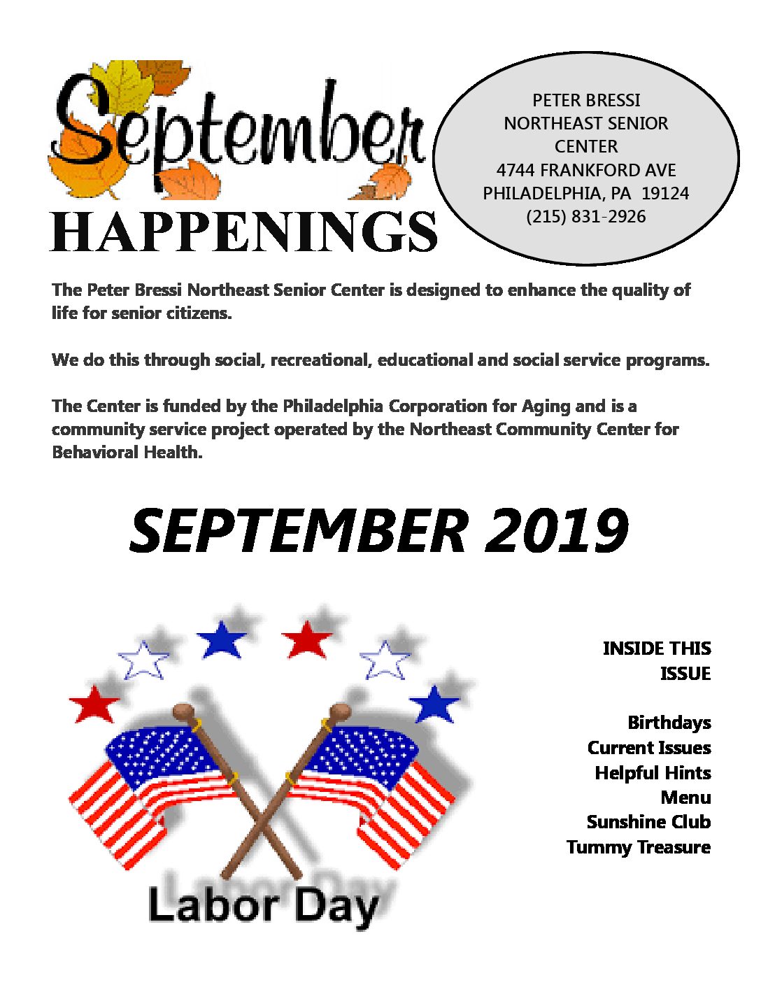 September Monthly Newsletter Northeast Community Center For september-monthly-newsletter-northeast-community-center-for
